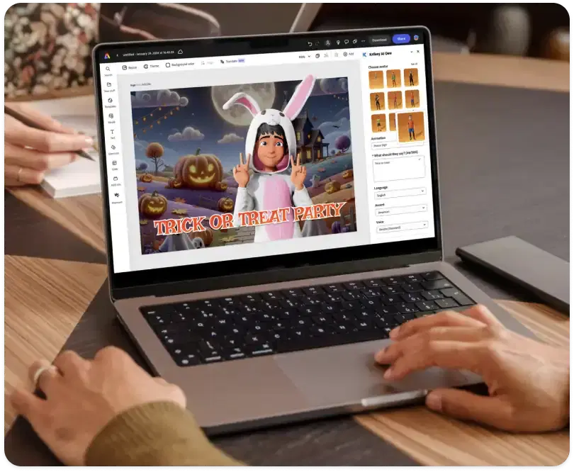 Animation Video Maker | Krikey AI